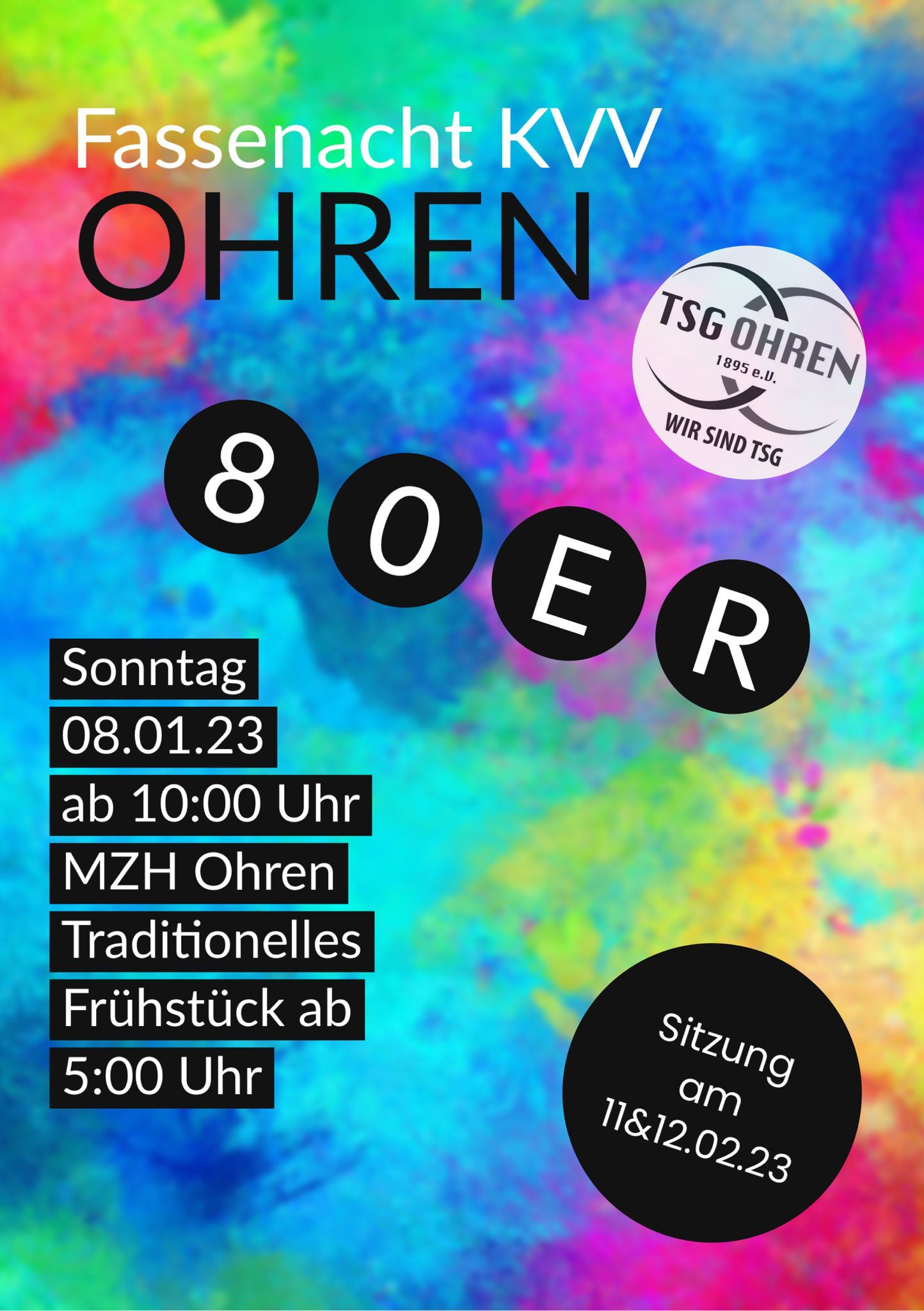 KVV Fassenacht 2023 - TSG Ohren